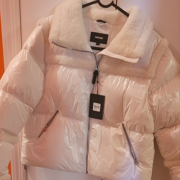 Mackage | Jackets & Coats | Its A White Mackage Puff Coat | Poshmark